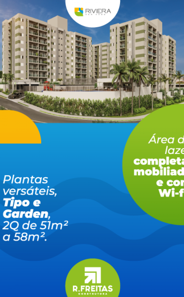 Riviera New Home - R. Freitas Construtora - Imóveis em Uberlândia, MG
